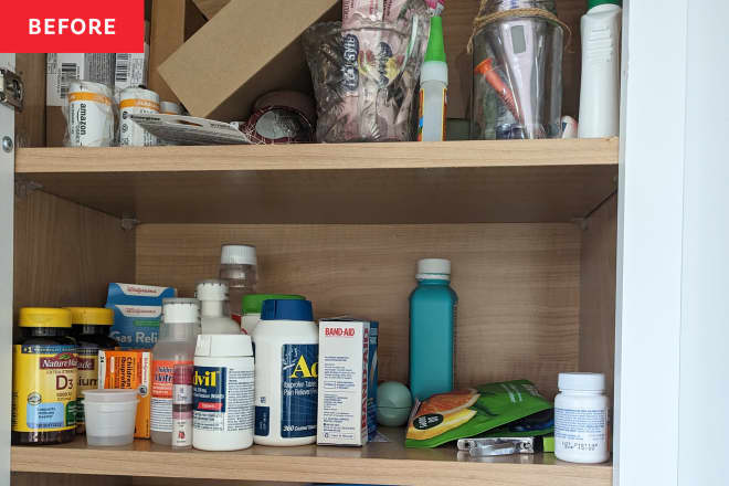 I Sent a Pro Organizer a Photo of My Disorganized Kitchen Cabinet ...