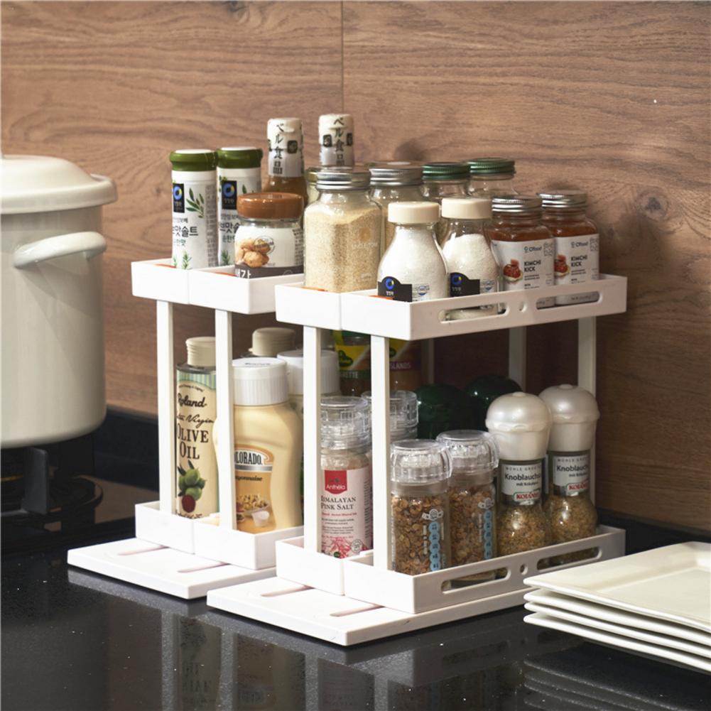 Easy Sliding Kitchen Seasoning Storage Rack – Open Edutalk